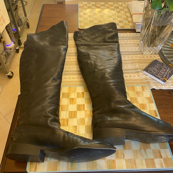 Studio Pollini | Shoes | Pollini Beautiful Sexy Over The Knee Black ...